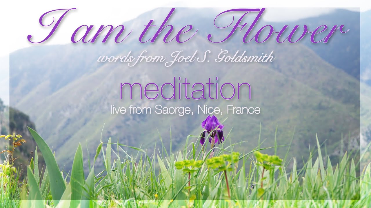 I Am The Flower - Live Meditation, Nice (F) - Words of Joel S ...