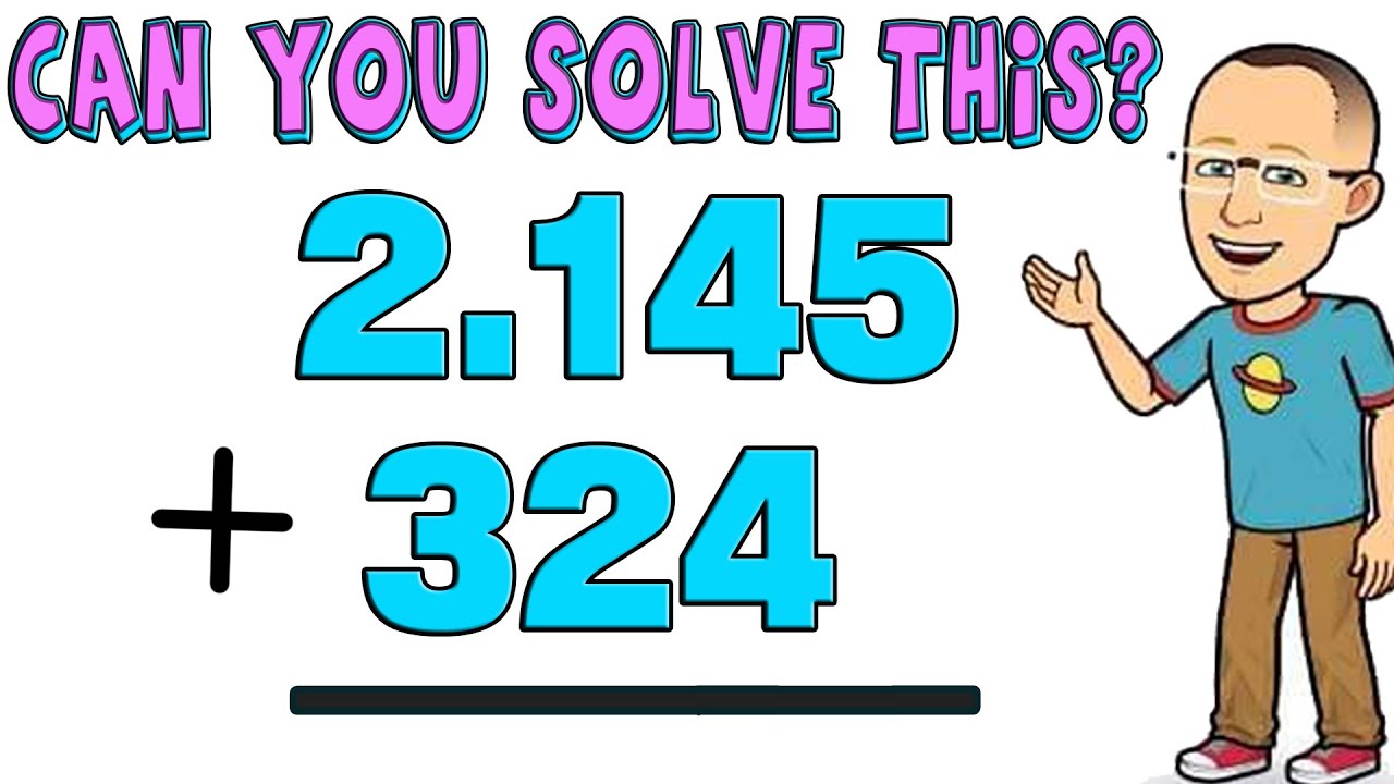 Can you solve this addition problem? Add Decimals and Whole Numbers ...
