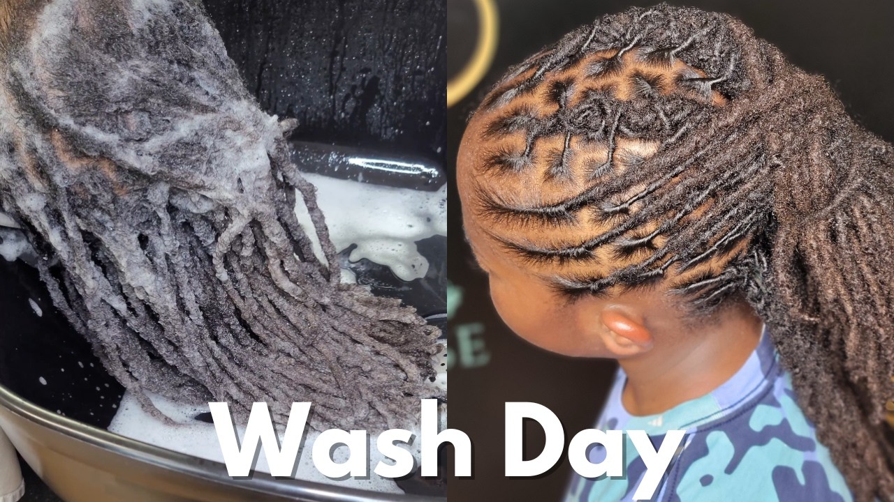 Wash Day Just Got a WHOLE Lot Easier! Wash and Retwist - YouTube