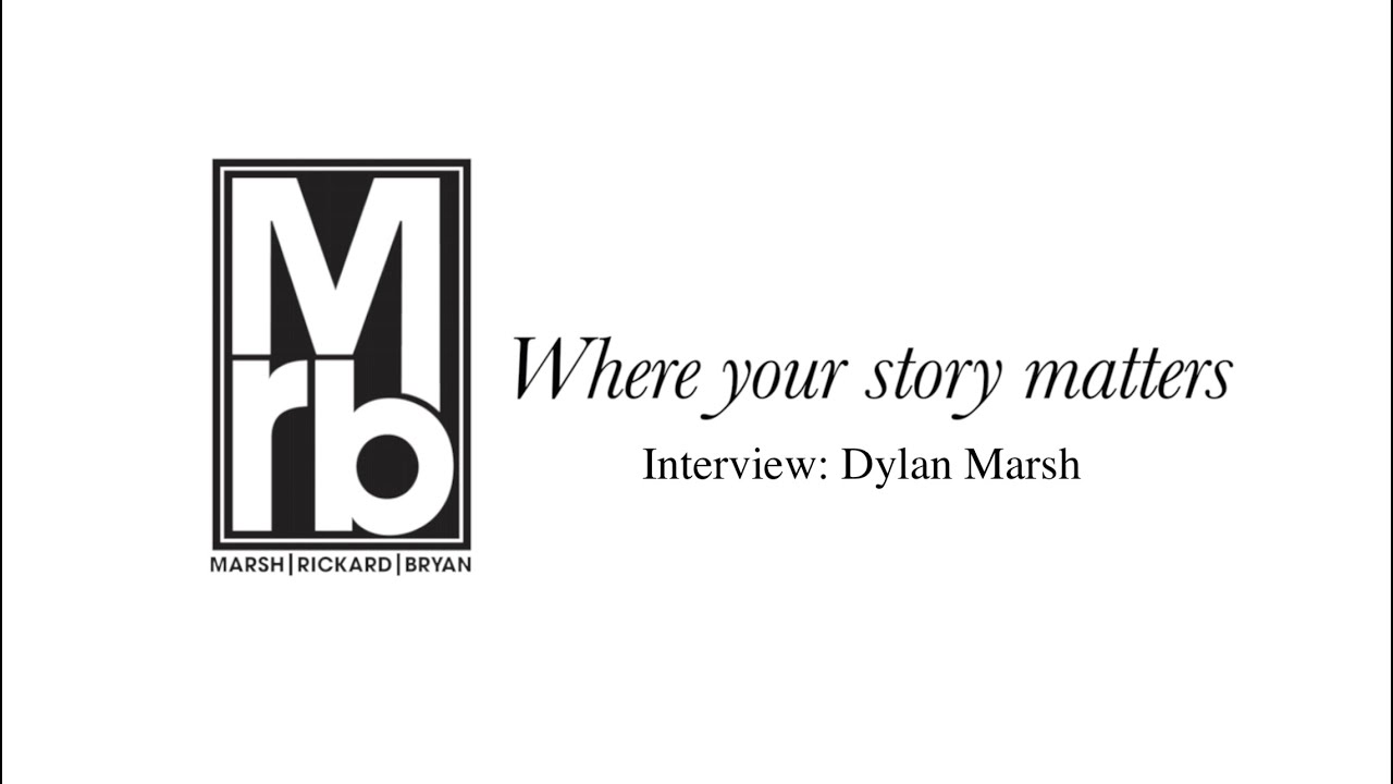 Interview: Dylan Marsh - Marsh, Rickard & Bryan - YouTube
