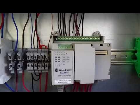 ALLEN BRADLEY MICRO820 CONTROLLER - YouTube