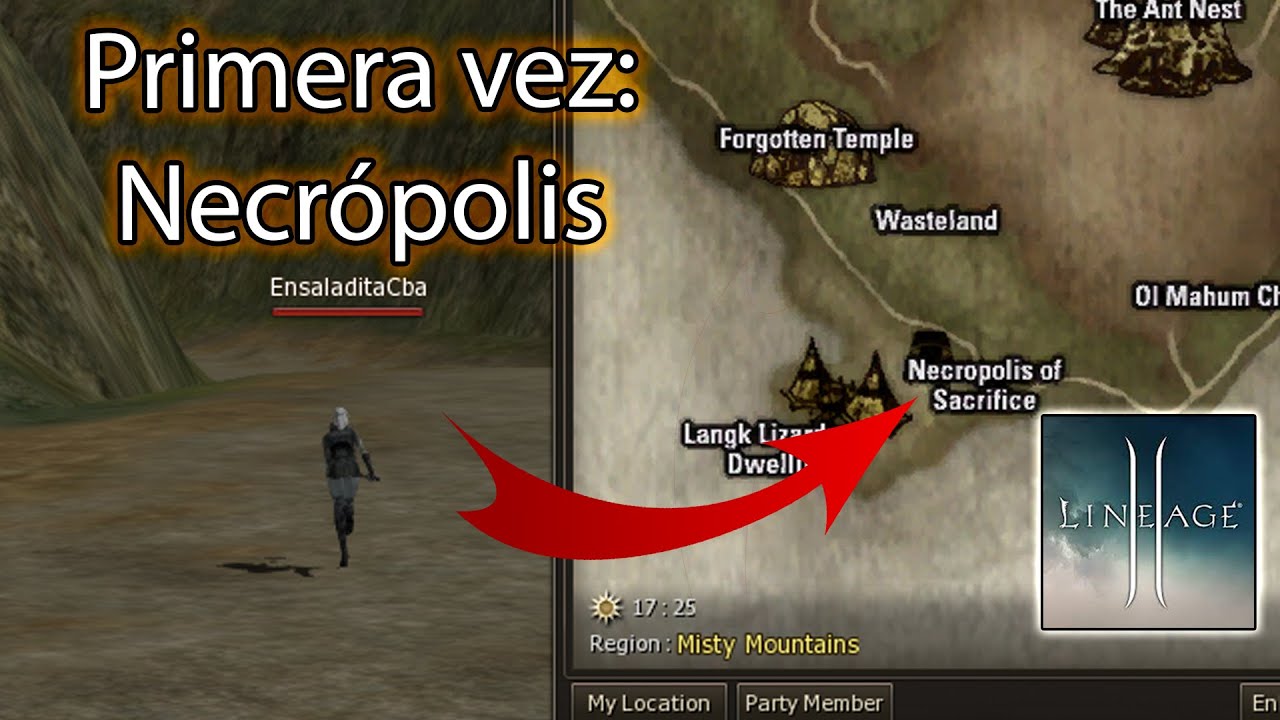 Necrópolis con amigos en party - Lineage 2 - YouTube