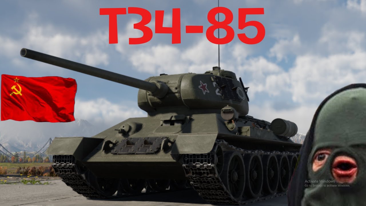 The T34-85 Blyat Mobile - YouTube