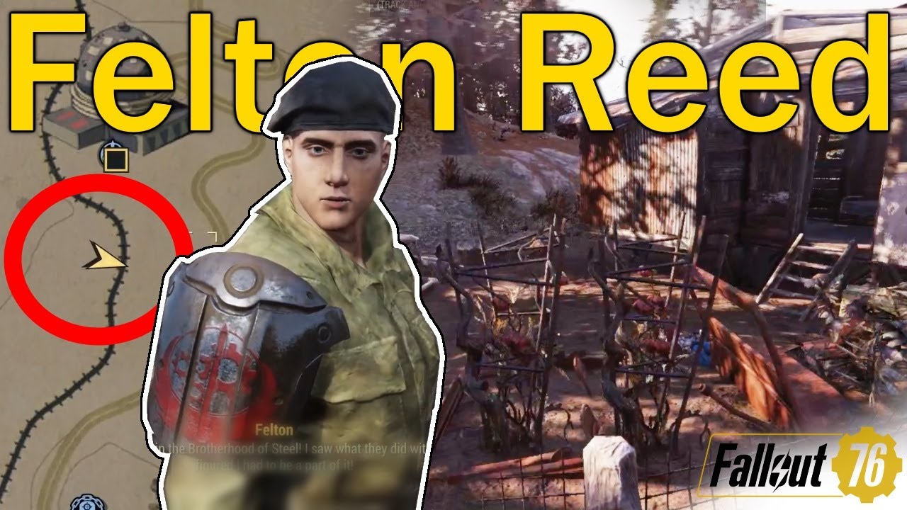 Felton Reed Encounter & Location - Fallout 76 - YouTube
