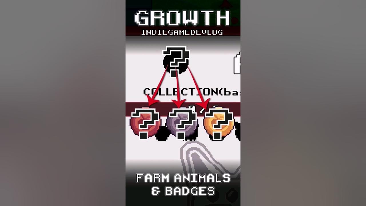 Growth Daily GameDevLog [67] - Farm Animals & Badges #gamedev #devlog #godot4 #indiegame #gaming ...