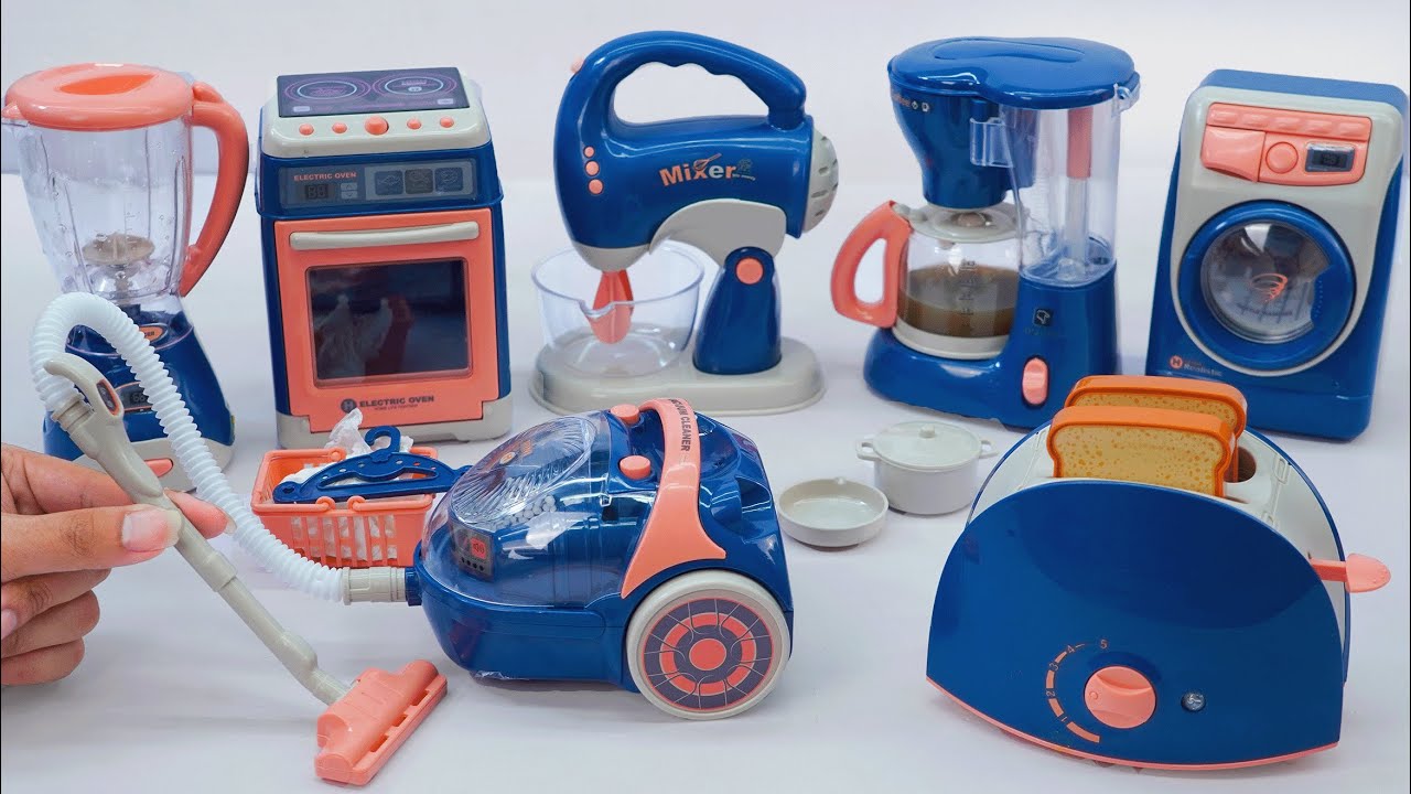 [ Toy asmr ] Automatic Kitchen Appliance Playset ASMR Satisfying with ...