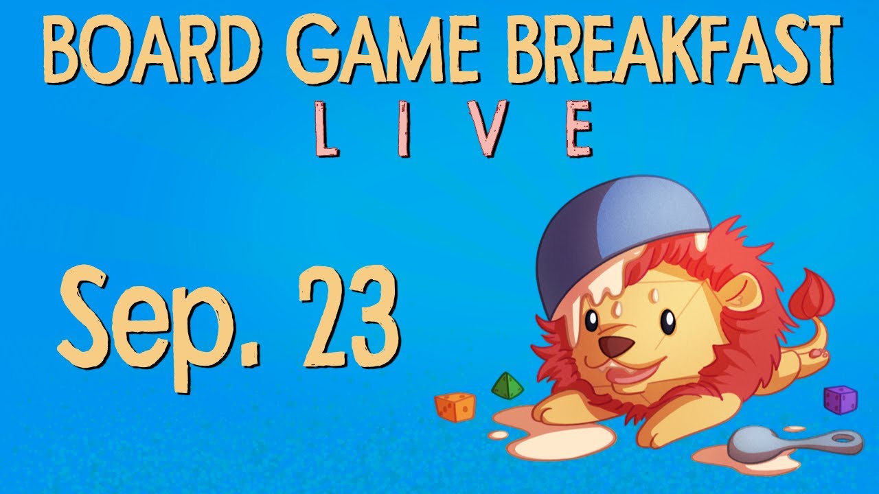 Board Game Breakfast LIVE - Sept. 23 - YouTube