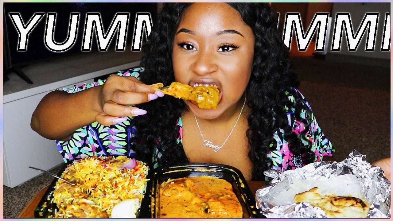INDIAN FOOD MUKBANG! I ALMOST CRIED... - YouTube