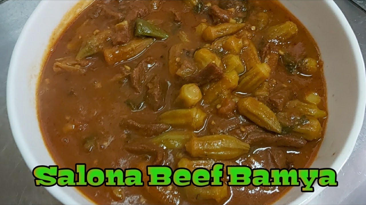 Salona beef bamya//How to make Beef Bamya Salona - YouTube