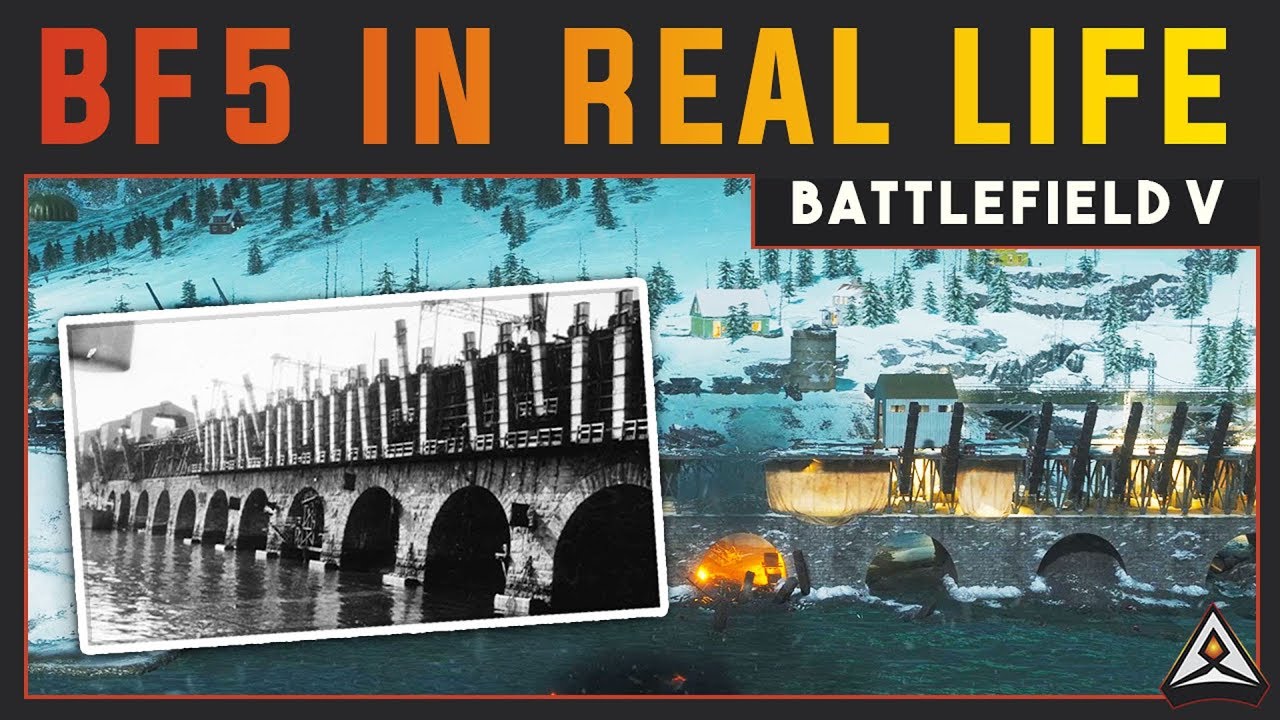 Real life vs In game - Battlefield 5 Narvik - YouTube
