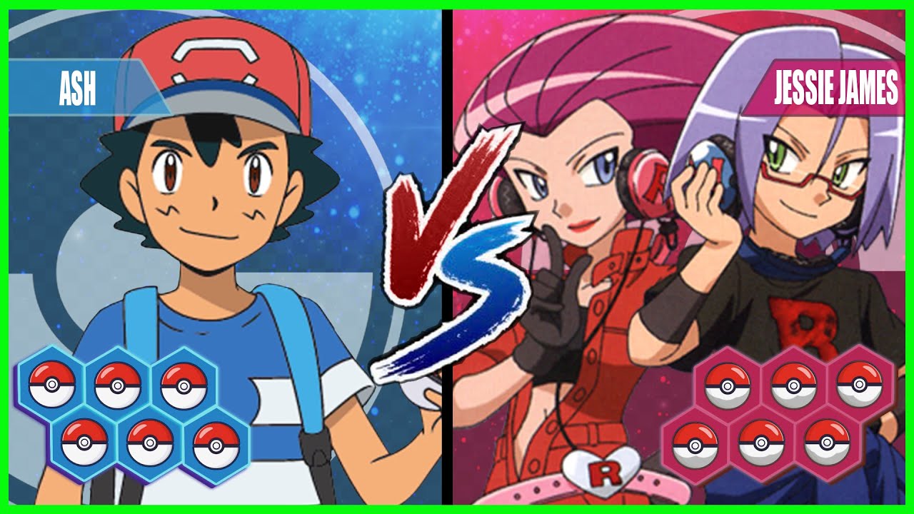 Pokémon Battle Pedia: Alola Ash Vs Jessie and James - YouTube