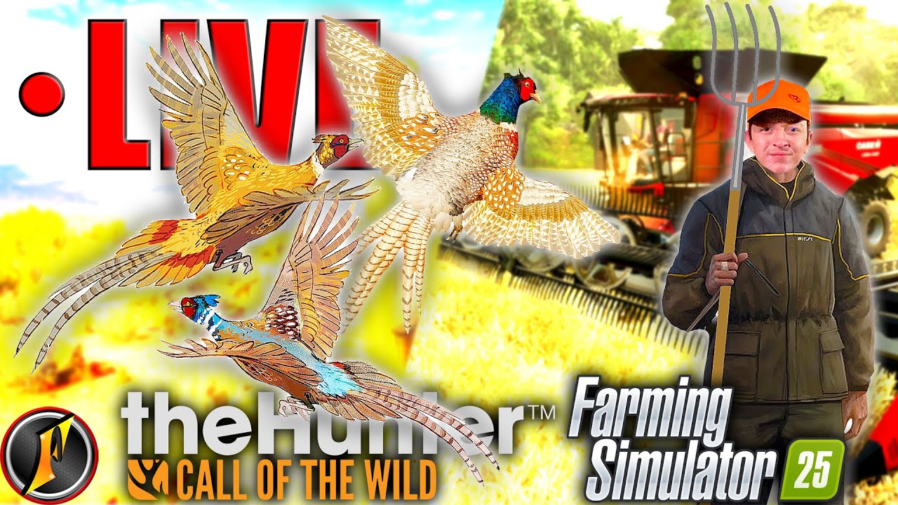 Hunting Pheasants + NEW GO Reveal Talk! | FS25 Later! The Return of ...