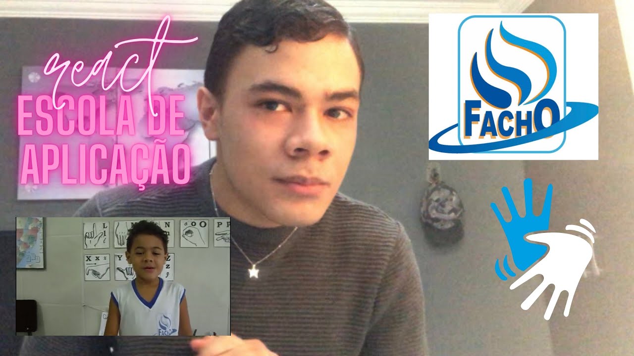 REACT: ESCOLA DE APLICAÇÃO DA FACHO! - YouTube