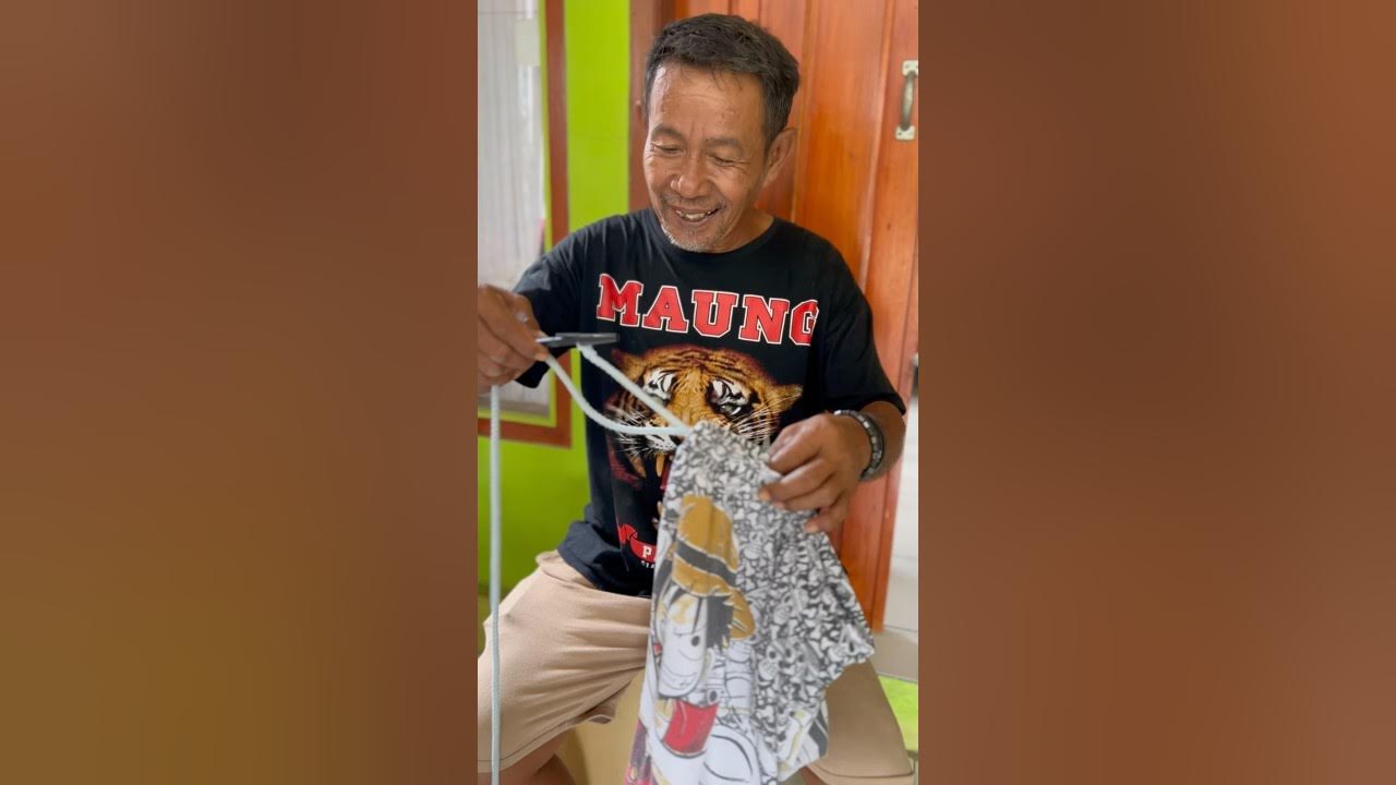 Cara masukin tali ke celana - YouTube