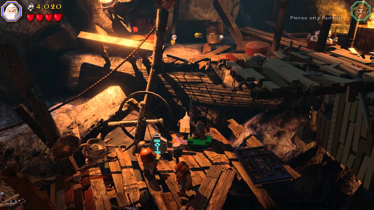 LEGO The Hobbit DEMO Walkthrough Part 2 - YouTube