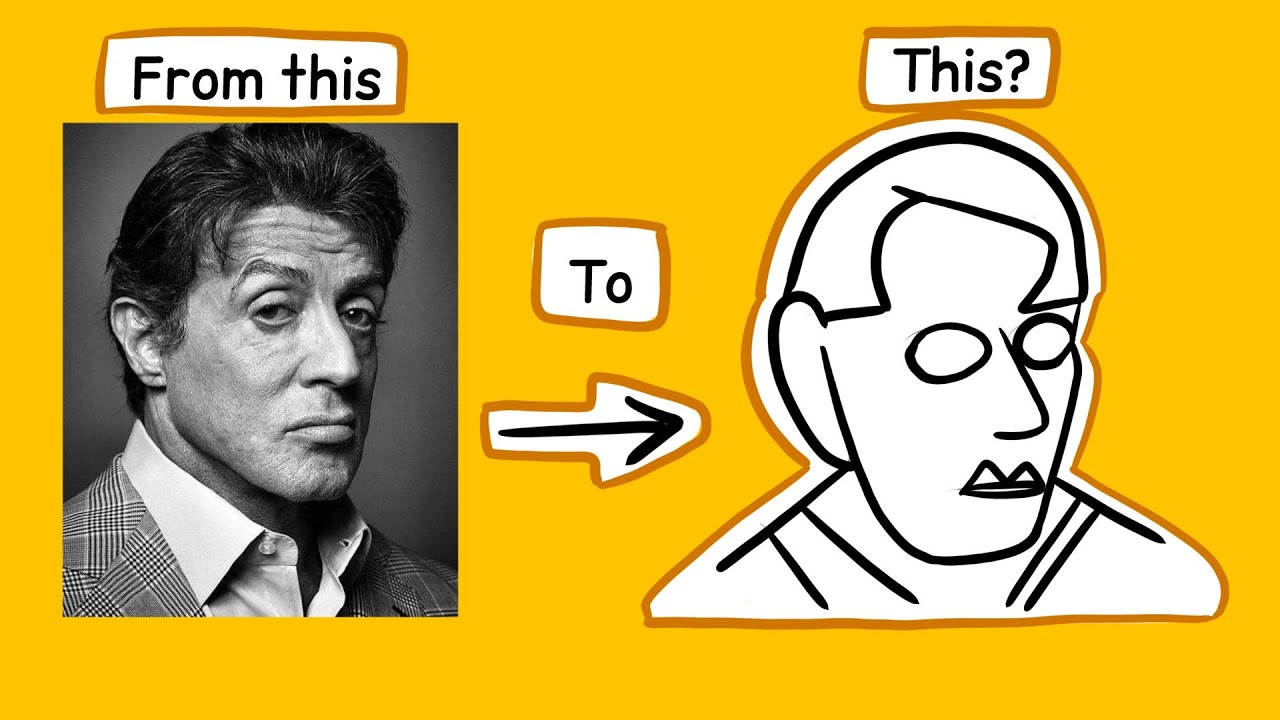Draw a Portrait With me- Al Pachino - YouTube