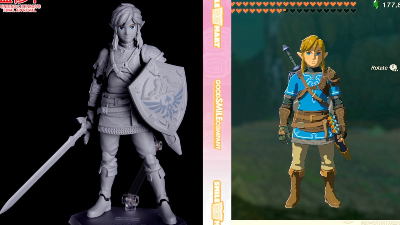 FIGMA LINK The Legend of Zelda: Tears of the Kingdom FIGURE & IN GAME ...