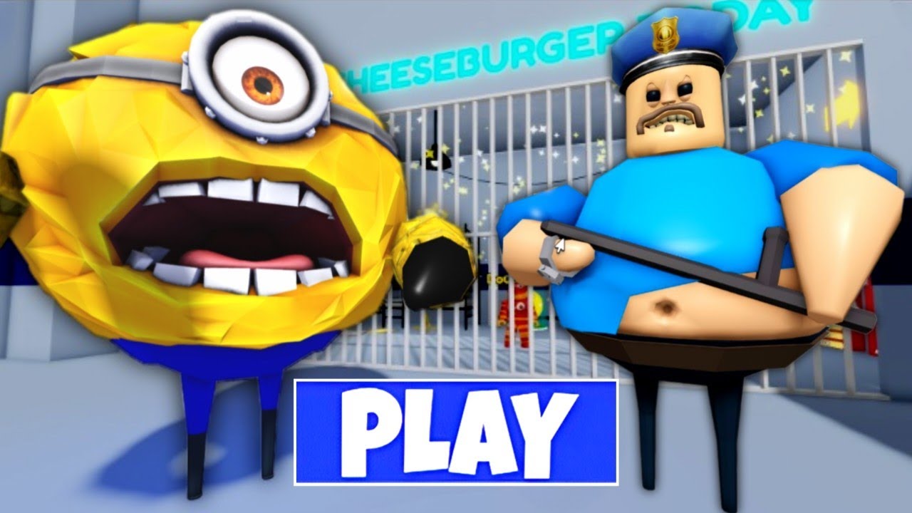 DESPICABLE ME 4 BARRY'S PRISON RUN! (OBBY) ROBLOX || Jumpscare ...
