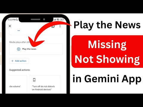 Fix Google Assistant Play the News Feature Missing in Gemini App Play the News Not Showing in Gemini