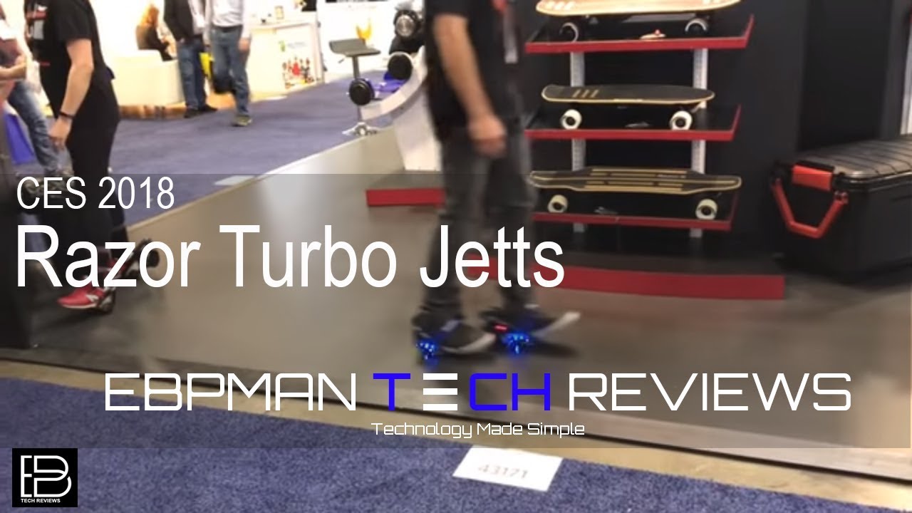 First Look - Razor Turbo Jetts | CES 2018 Las Vegas - YouTube