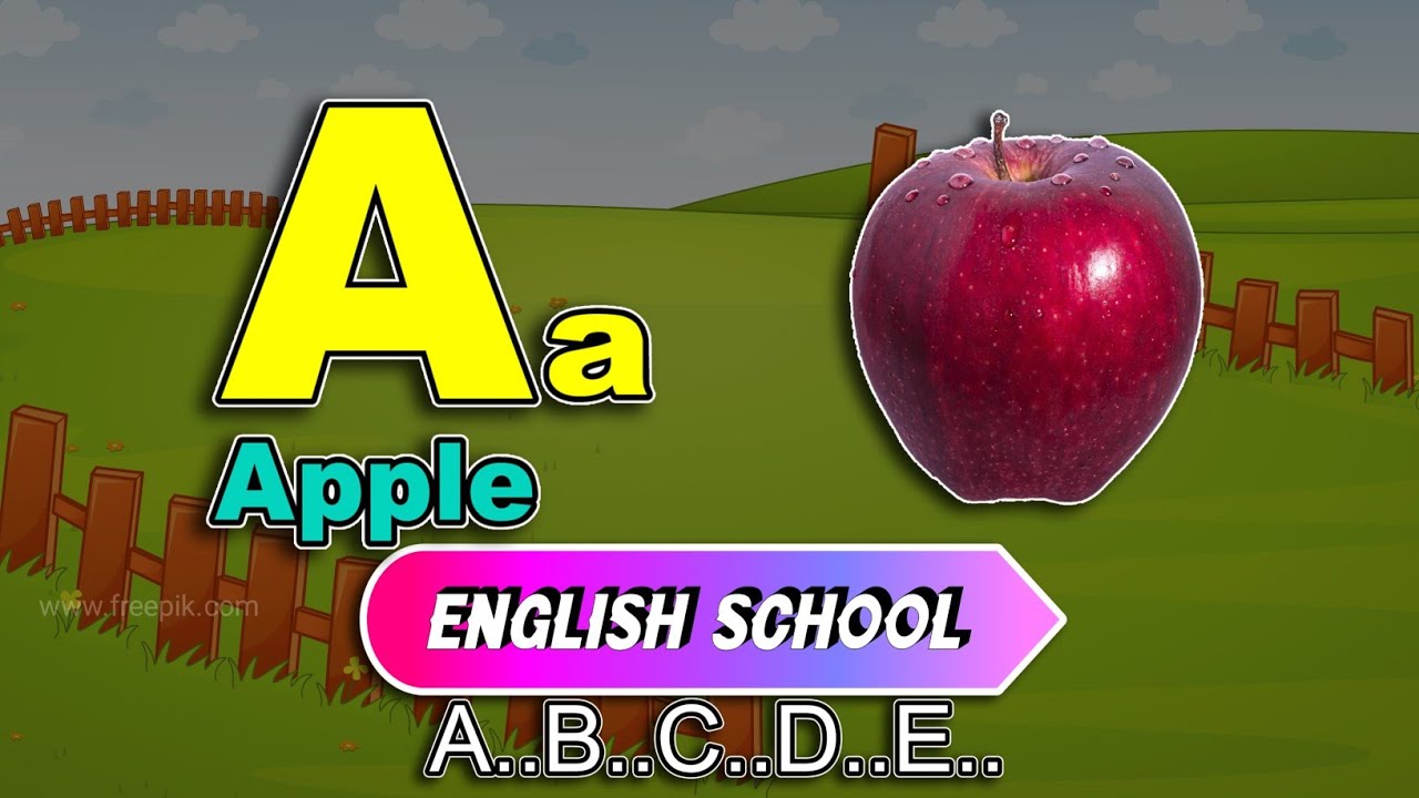 ABC Letters Learning and Basic English Vocabulary lesson 76 - YouTube