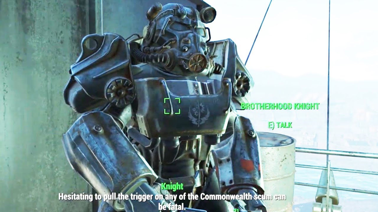 Funny way to Steal a Power Armor Suit in Fallout 4 - YouTube