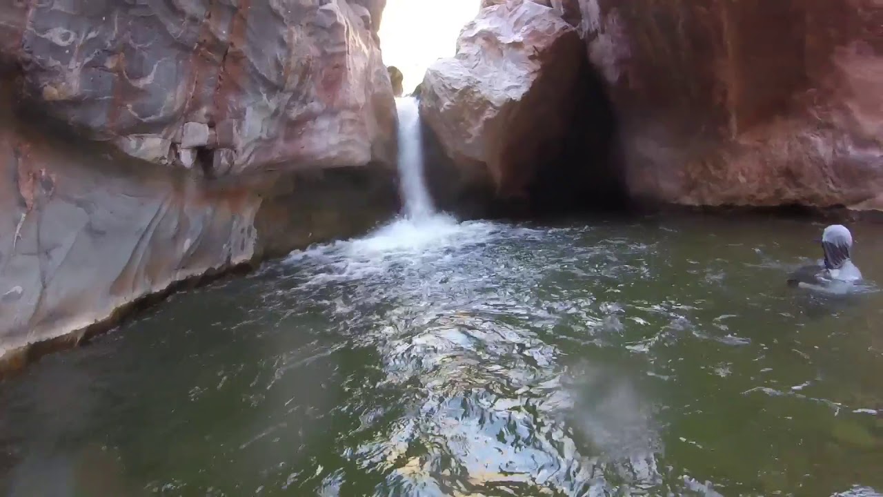 Shinumo Creek Waterfall 03 - YouTube