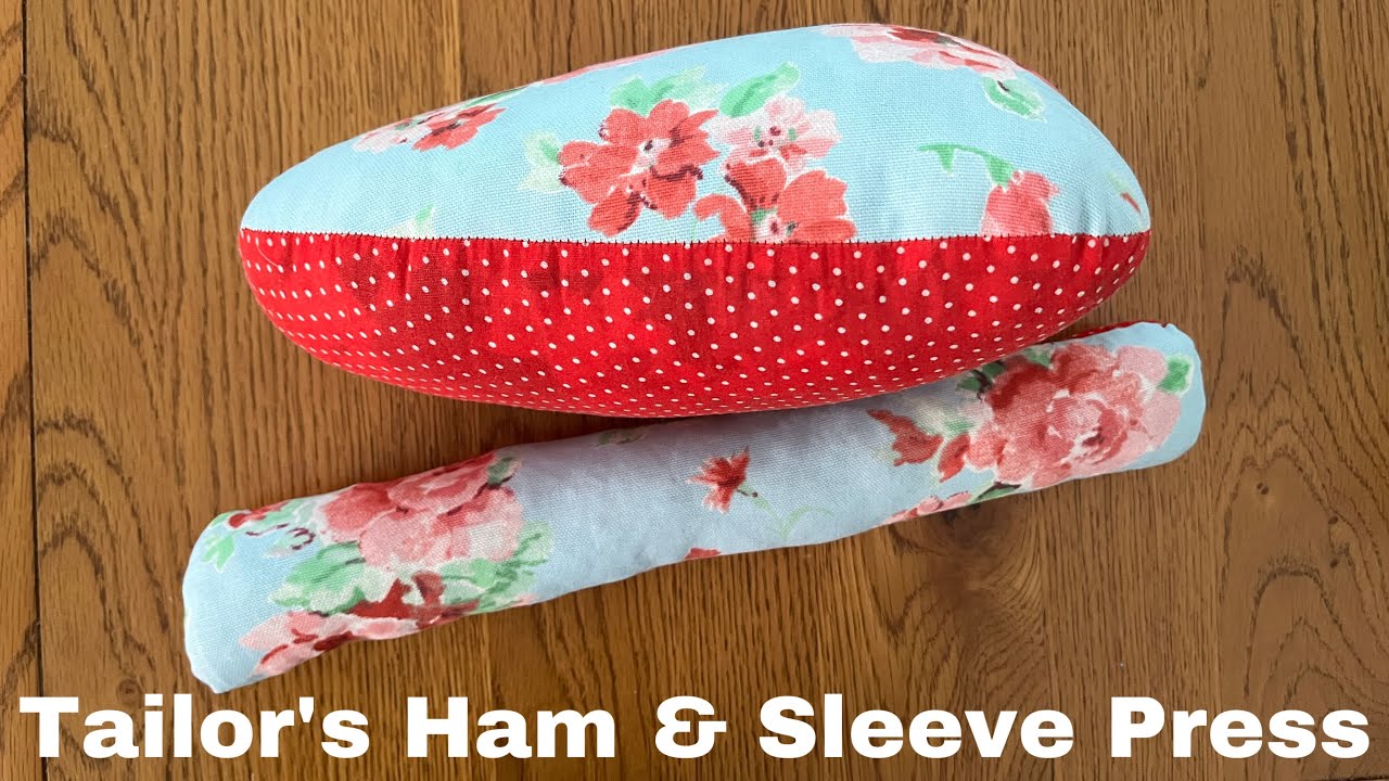REMNANT-BUSTING PROJECT!! 🧵🪡 TAILOR’S HAM & SLEEVE PRESS ♥️💕 Beginner ...