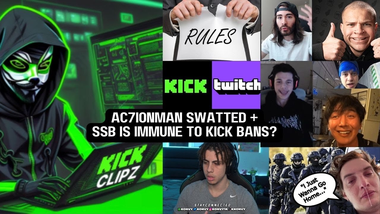 KICK COMMENTARY EPISODE 5 : AC7 SWATTED + SSB IMMUNE TO KICK BANS ...