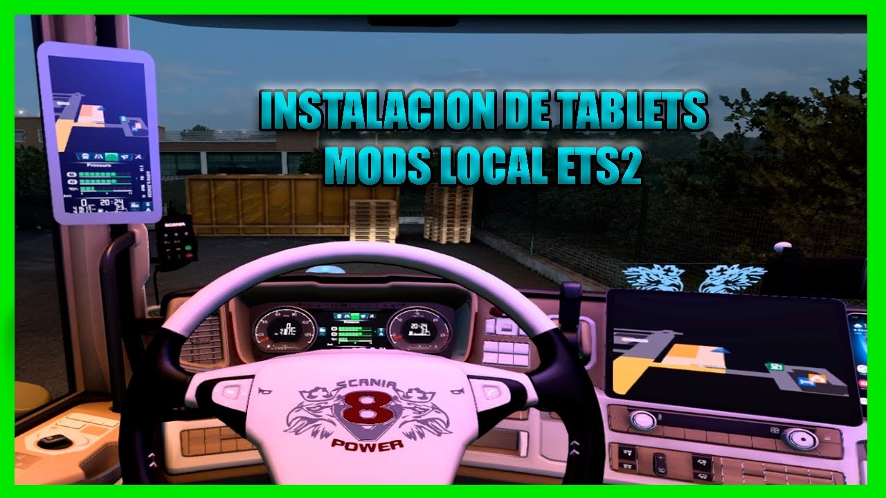 TUTORIAL INSTALAR TABLETS / LOCAL MODS / ETS 2 - YouTube