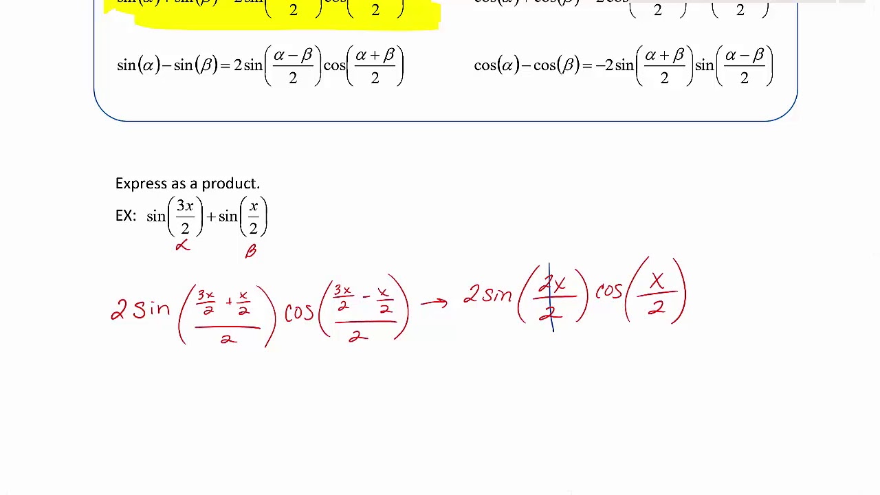 Sum To Product Formulas YouTube sum-to-product-formulas-youtube