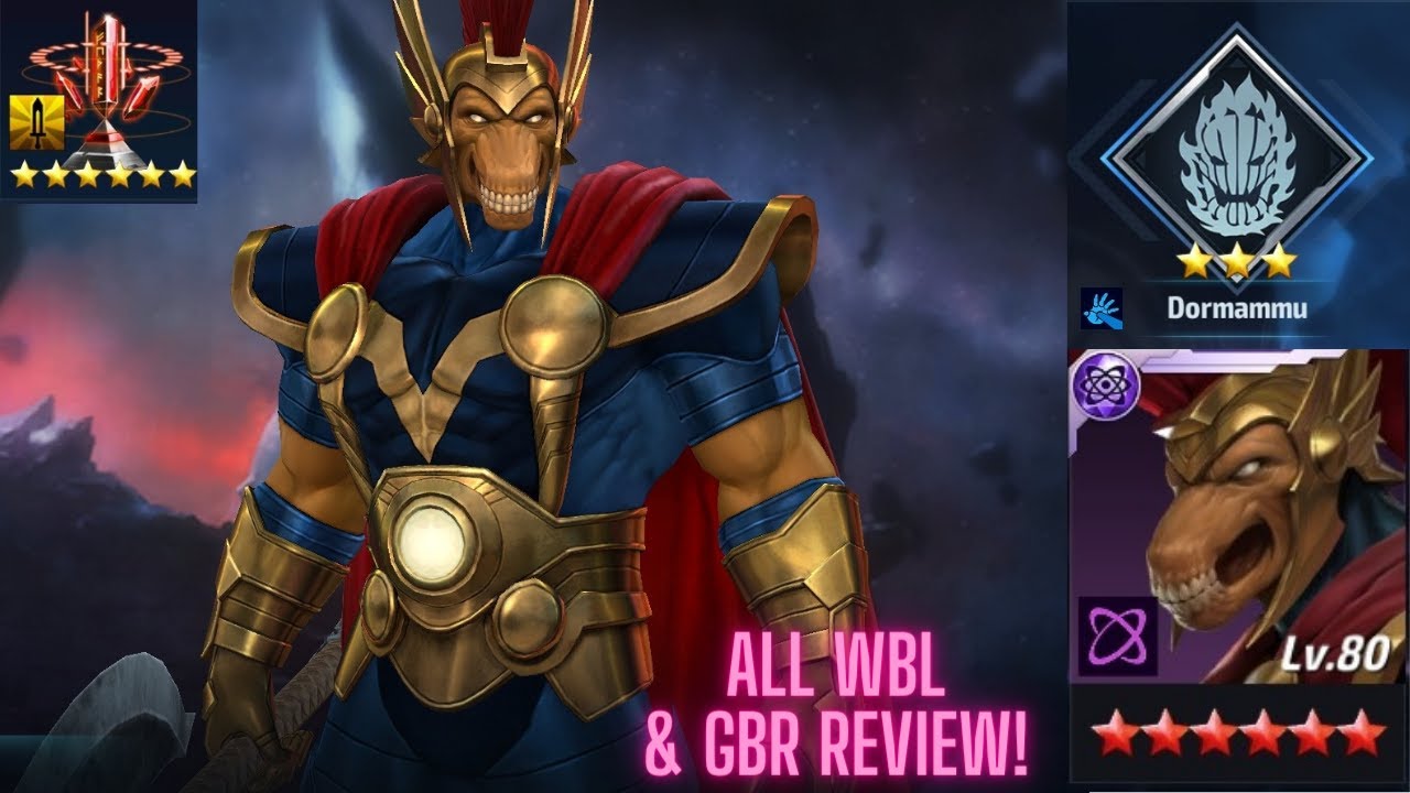 BETA RAY BILL IS ONE OF THE STRONGEST LVL 80 - ALL WBL & GBR REVIEW (NO ...