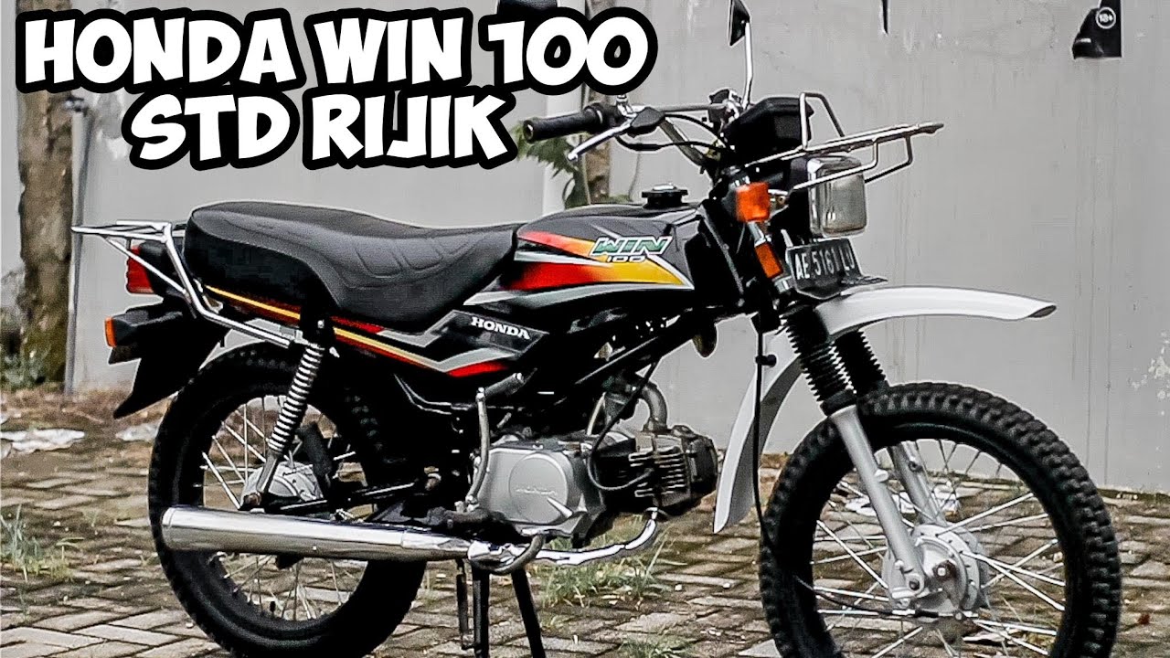 REVIEW HONDA WIN 100, MODIF SIMPLE - YouTube