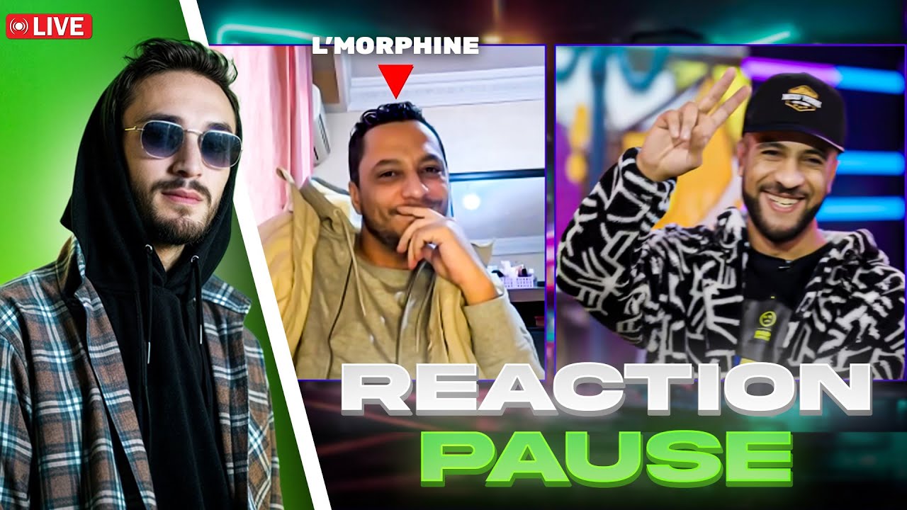PAUSE FLOW Reaction : Interview L’Morphine X Diib |🔥 بوز فلو رياكشن على مورفو على مباشر - YouTube