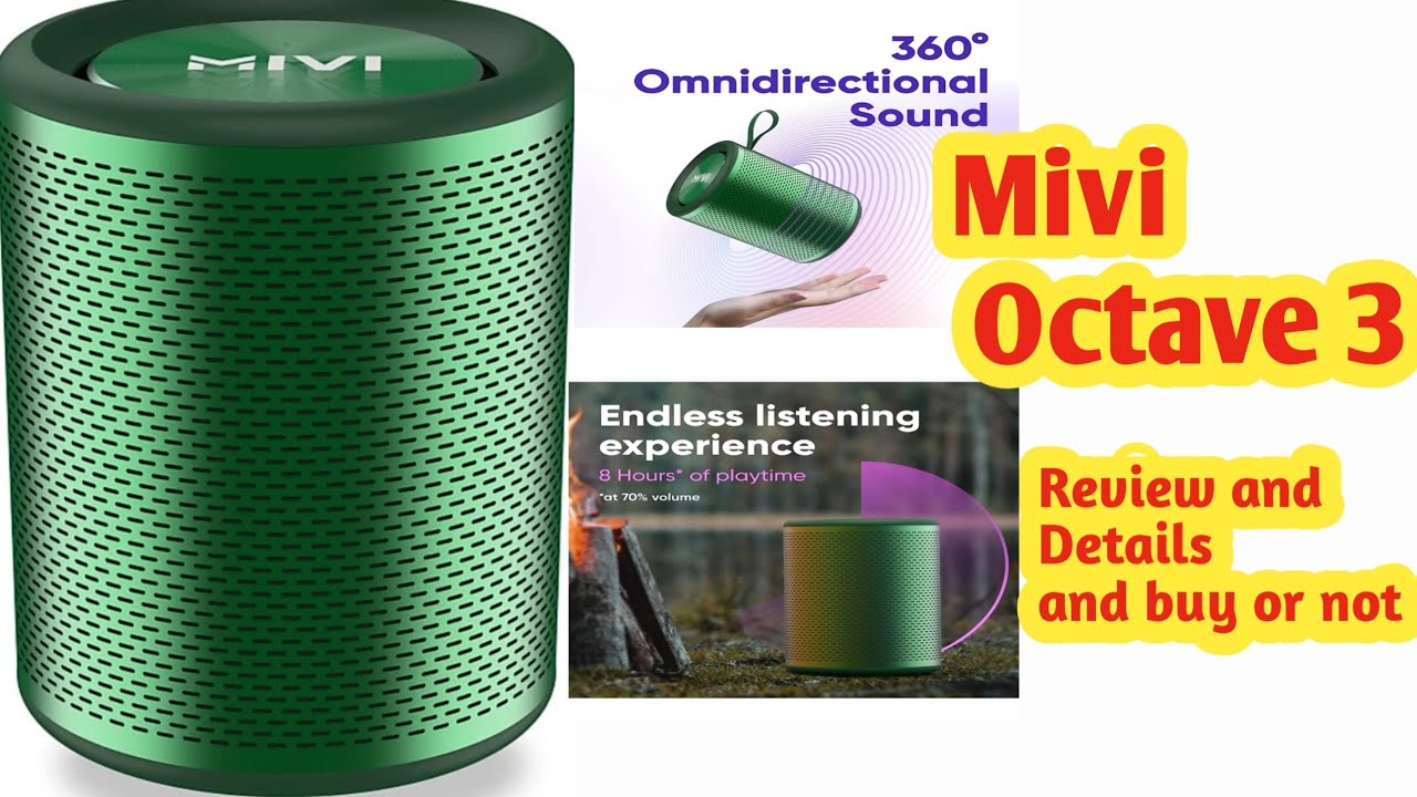 Mivi octave 3, bass super review and details - YouTube