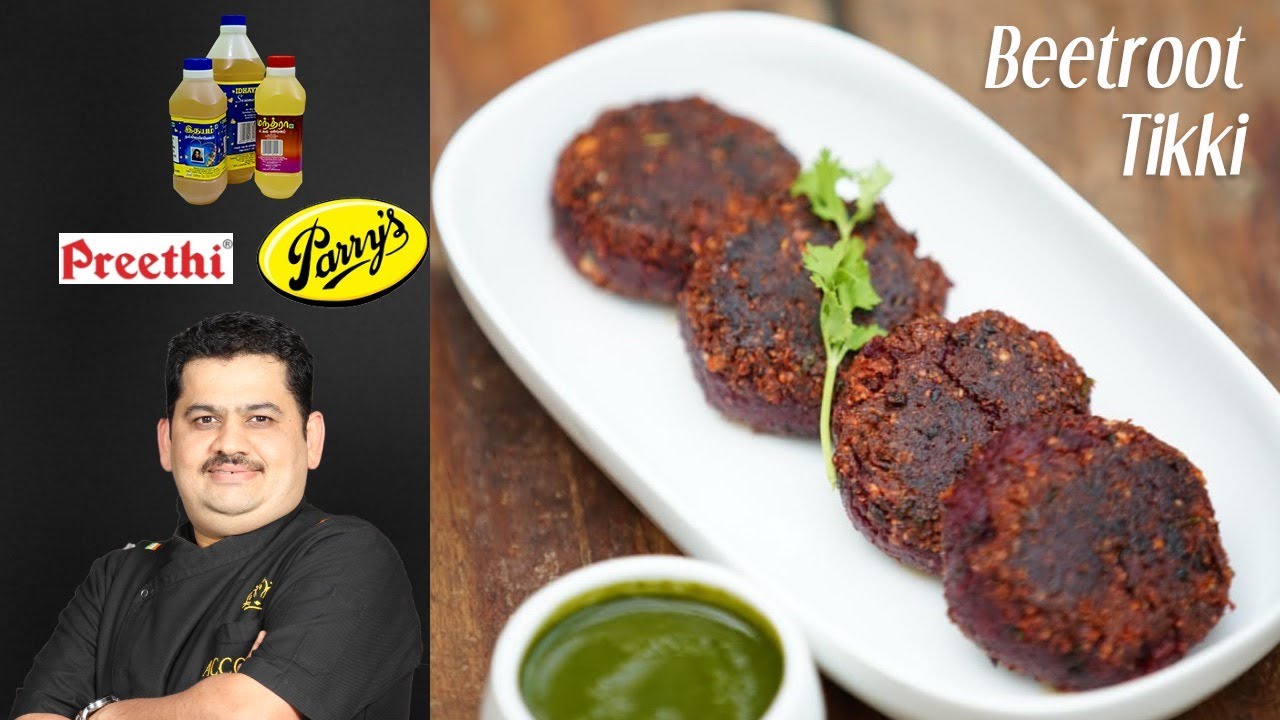 Venkatesh Bhat makes Beetroot tikki | lunch box recipes | healthy ...