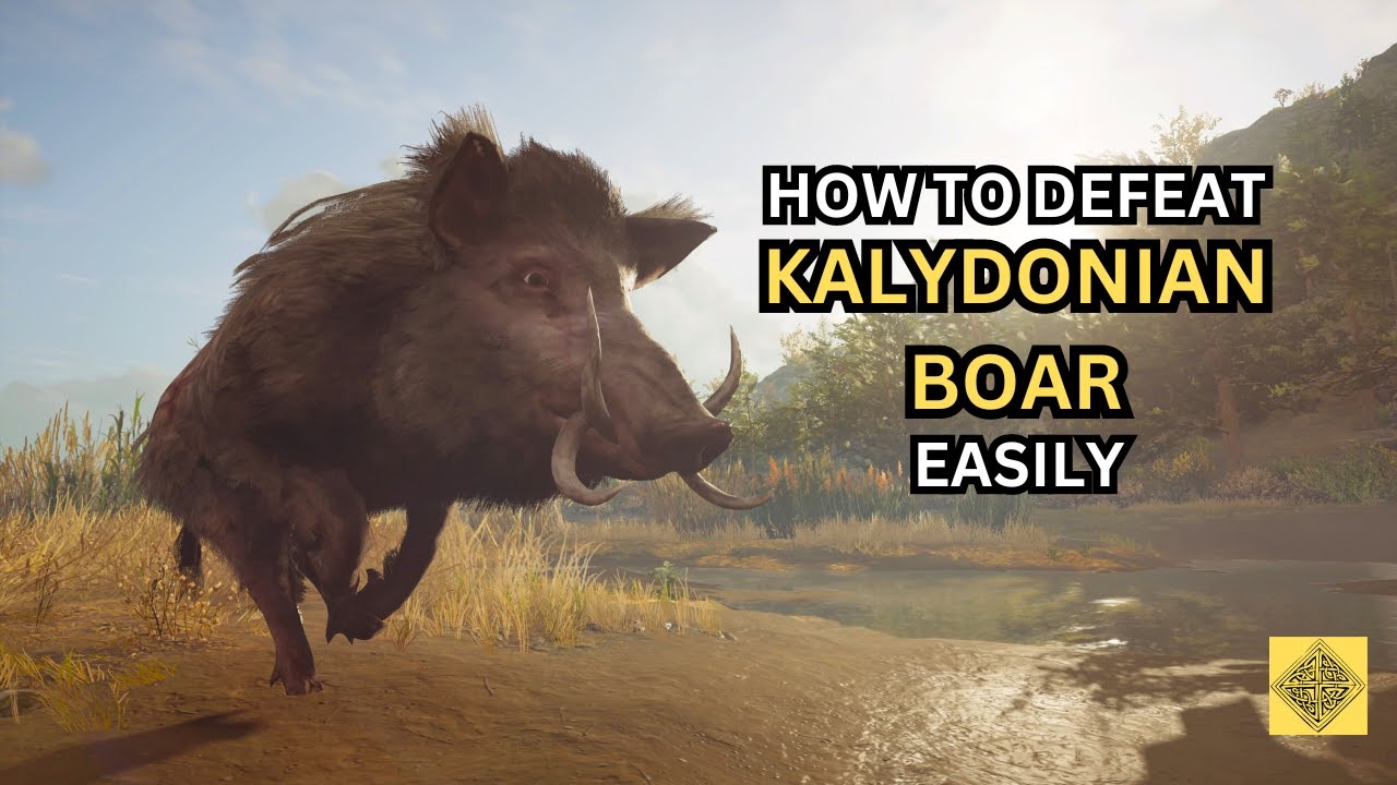 How to DEFEAT KALYDONIAN BOAR EASILY - WITHOUT GLITCH - Assassin's ...