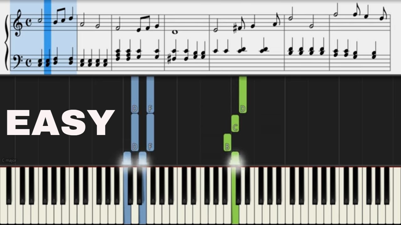 A Taste Of Honey (Herb Alpert) - Piano Easy with Sheet Music - YouTube