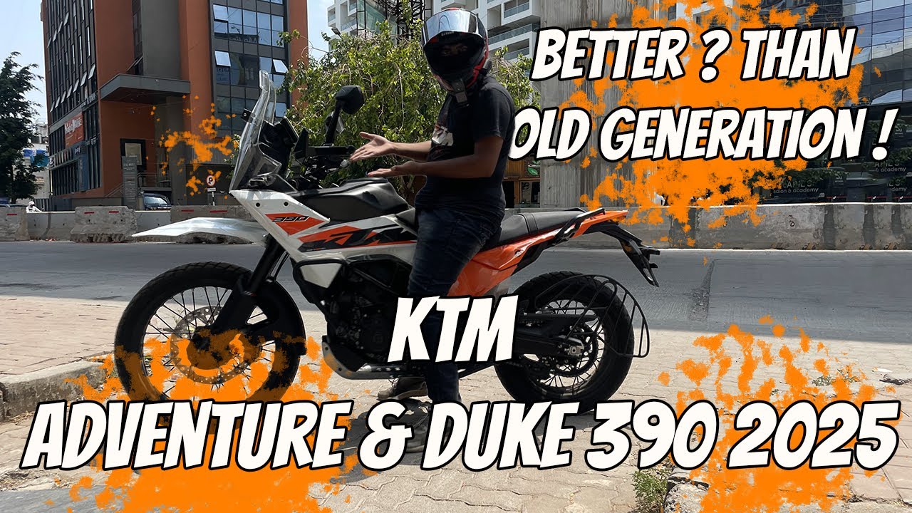 2025 KTM Duke 390 & Adventure 390 Test Ride Review | Honest Opinion ...