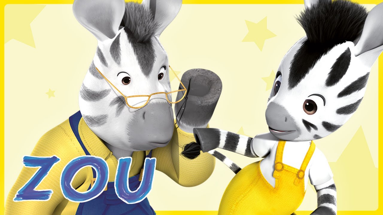 ZOU en français 🦓 Zou découvre de nouveaux métiers | Avec Papy ...