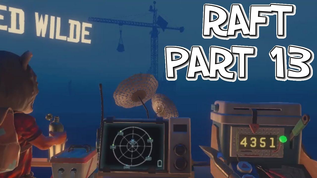 SPOOKY BEES: Let's Play Raft Part 13 - YouTube