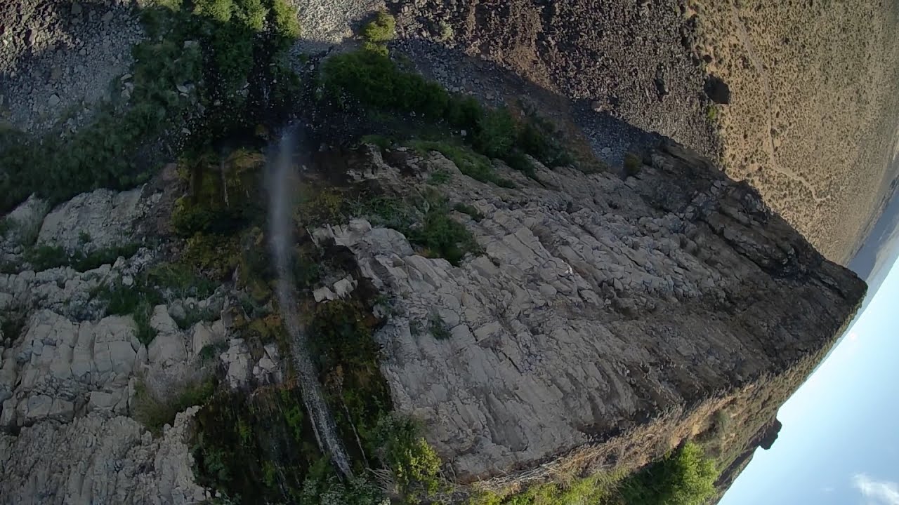 Ancient Lakes Area Waterfall - YouTube