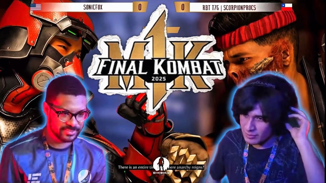 TOP 8 SONICFOX 🆚 SCORPIONPROCS - Mortal Kombat 1 - YouTube