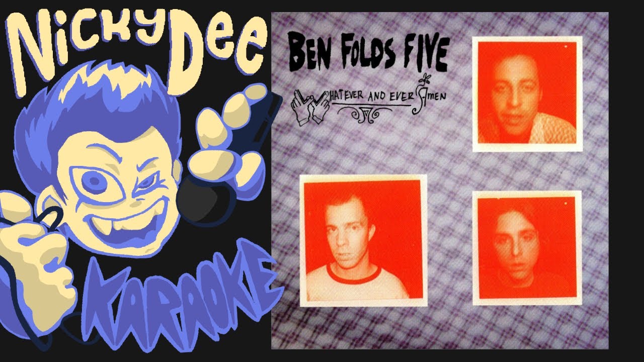 Ben Folds Five - One Angry Dwarf and 200 Solemn Faces (Karaoke) - YouTube