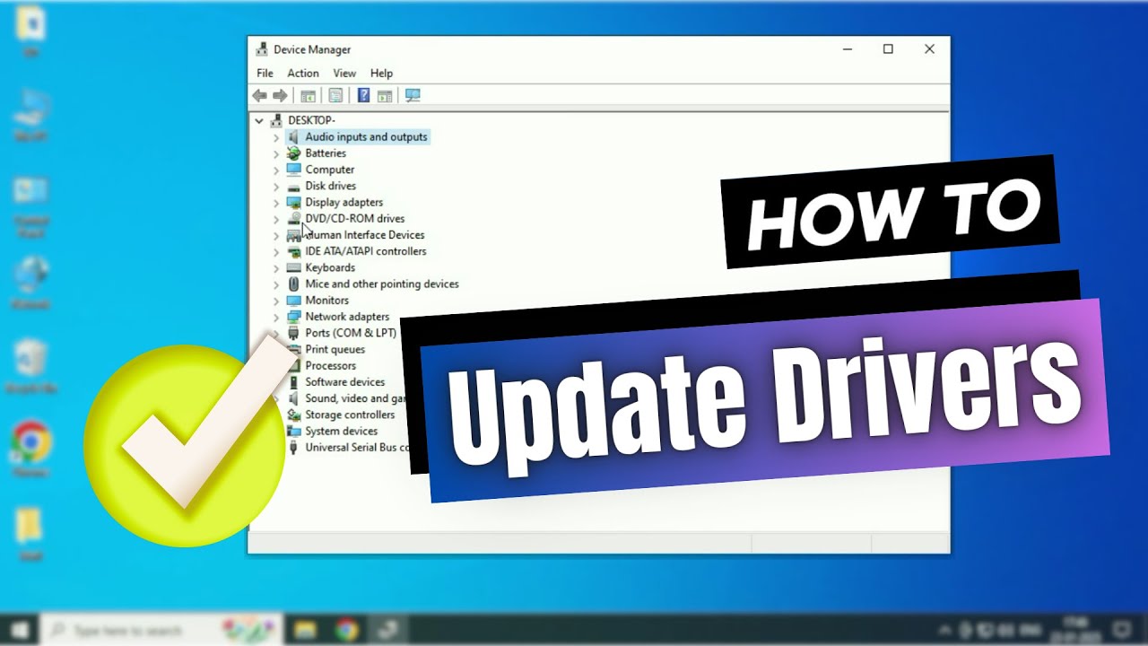 How to Update Drivers in Windows 10 - YouTube