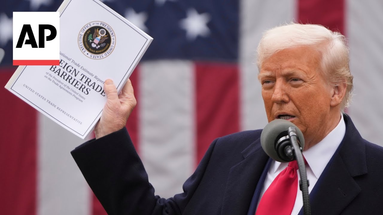 Trump orders tariffs starting at 10% on key U.S. trade partners