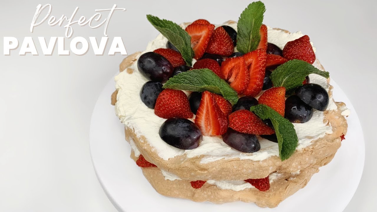 The Perfect Pavlova | Pavlova Recipe | Classic Taste - YouTube