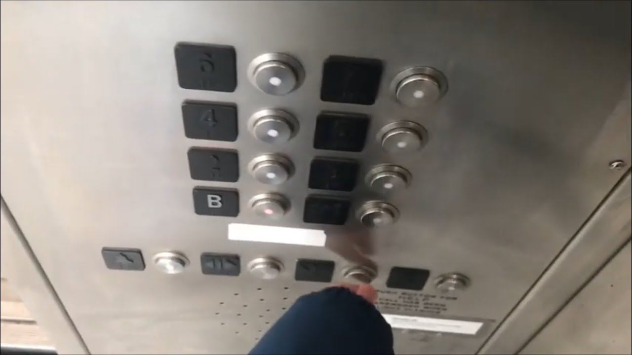 Schindler HT 400A Elevator #1 @ City Admin Parking Garage - Colorado ...