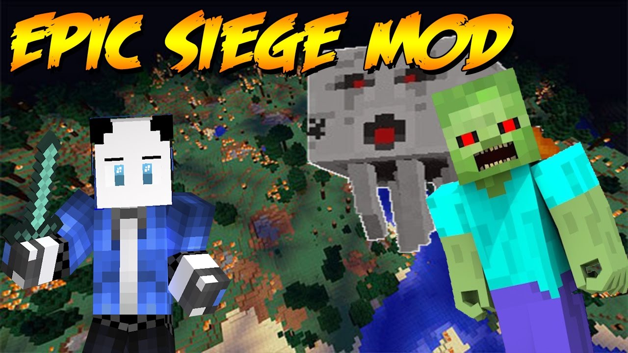 El Infierno Llega Al Minecraft!!! - Epic Siege Mod 1.10 - 1.10.2 ...