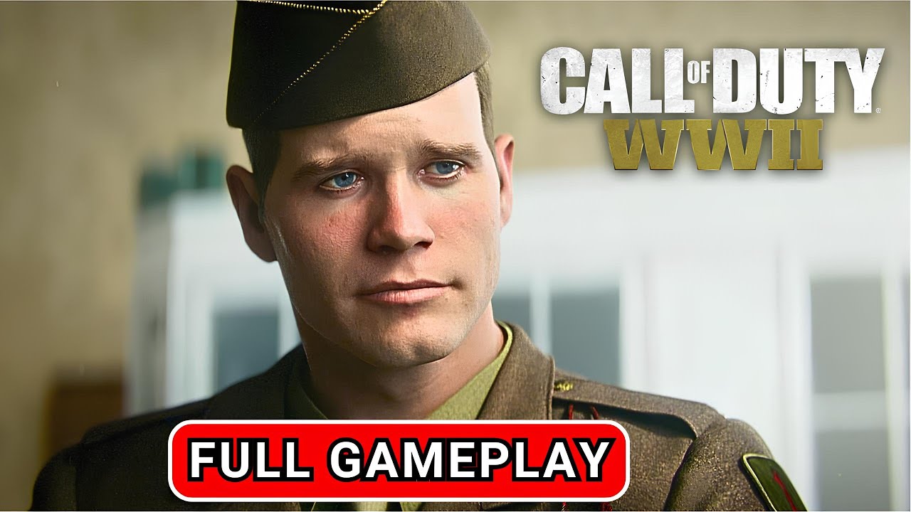 Call of Duty WW2 Story Mode Gameplay | 4K 60FPS | No Talking - YouTube